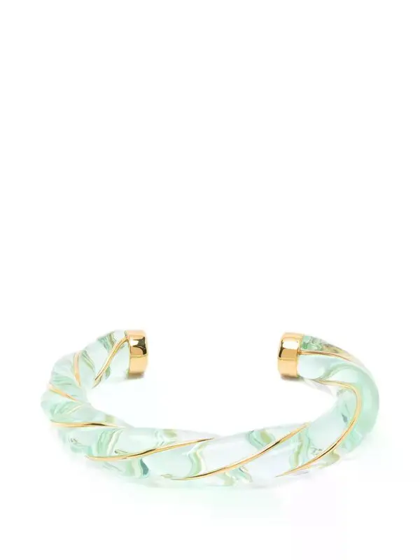 AURÉLIE BIDERMANN Dana Twisted Bracelet - Green