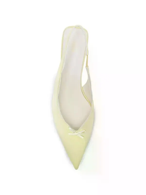 NEOUS 65mm Moriah Pumps - Yellow
