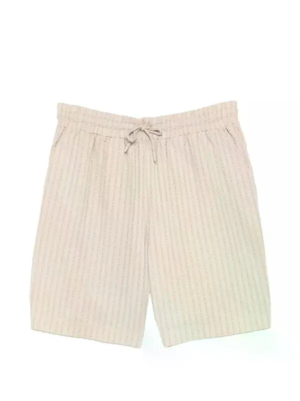 Emporio Armani Drawstring Shorts - Neutrals