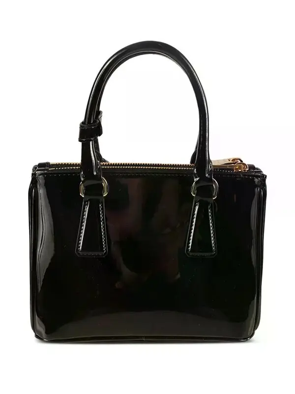 Prada Galleria Mini Top Handle Bag - Black