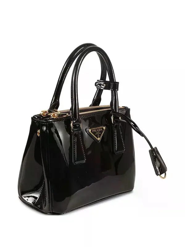 Prada Galleria Mini Top Handle Bag - Black