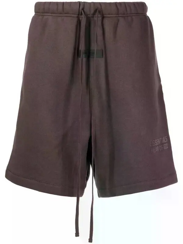 Fear Of God Logo-patch Track Shorts