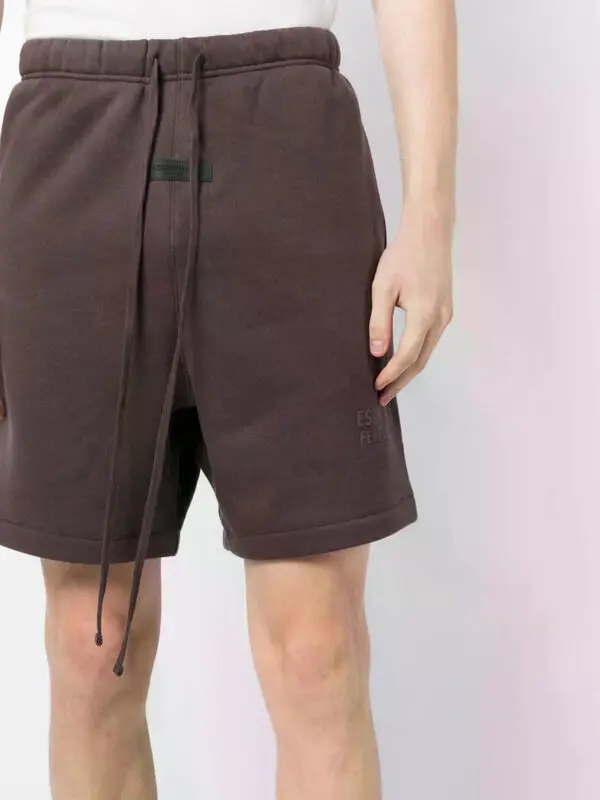 Fear Of God Logo-patch Track Shorts