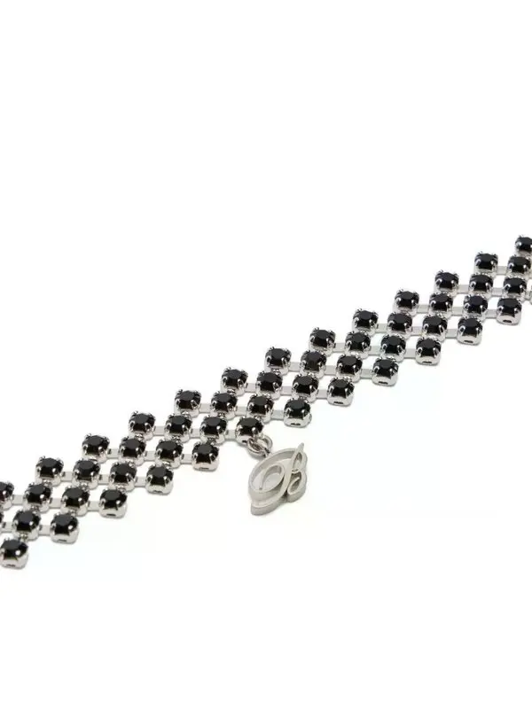Blumarine Strass Chain Choker