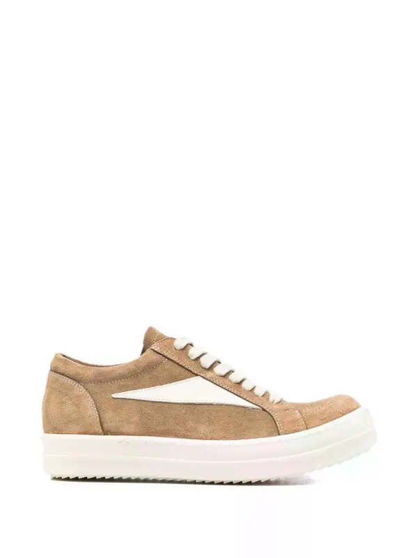 Rick Owens Lateral Details Sneakers - Brown