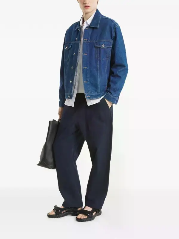 Maison Kitsuné Button Denim Jacket