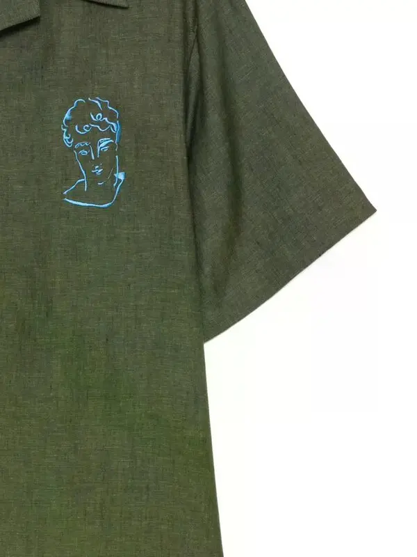 CHATEAU ORLANDO Logo-embroidered Shirt