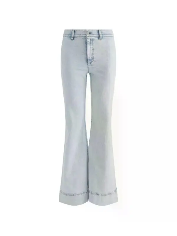 Alice + Olivia Wide-leg Jeans - Blue
