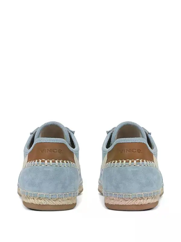 Vince Lace-up Espadrille Sneakers - Blue