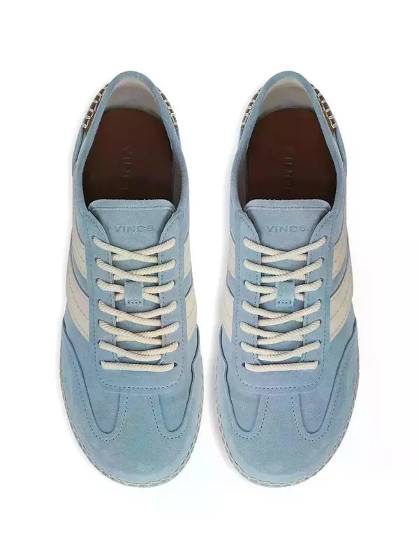 Vince Lace-up Espadrille Sneakers - Blue