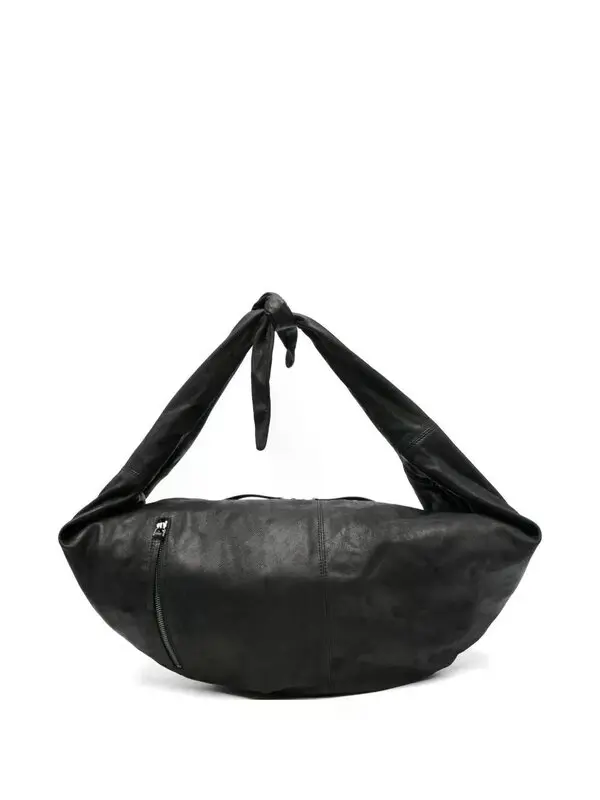AUTENTICA 504 Knot Zip Leather Backpack