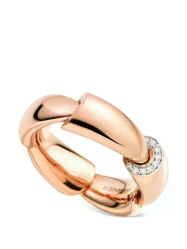 Vhernier Calla Diamond Ring - Pink