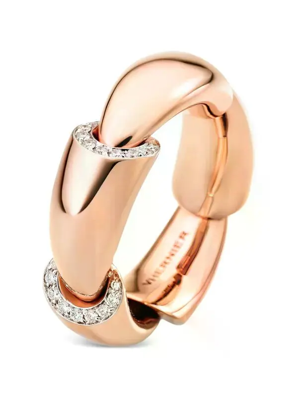 Vhernier Calla Diamond Ring - Pink