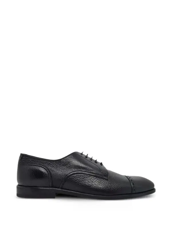 HENDERSON BARACCO Textured Derby Shoes