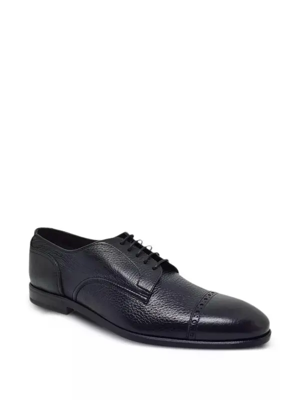 HENDERSON BARACCO Textured Derby Shoes