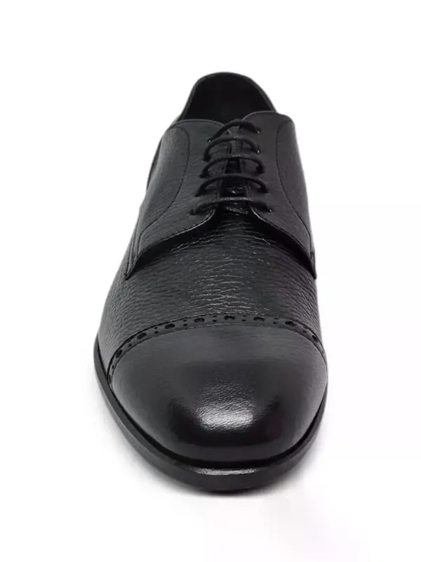HENDERSON BARACCO Textured Derby Shoes