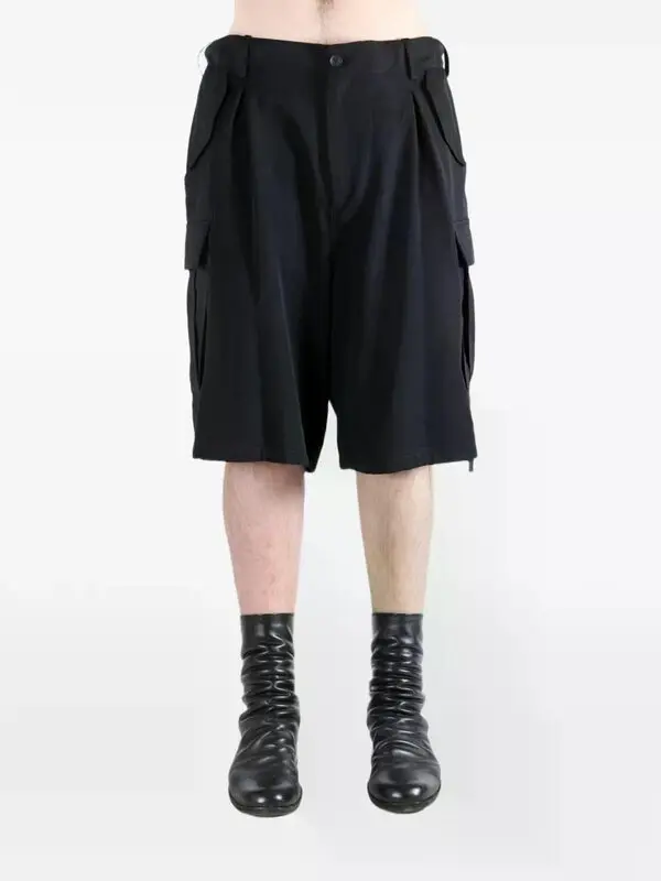 Yohji Yamamoto Pleated Cargo Shorts