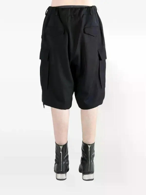 Yohji Yamamoto Pleated Cargo Shorts