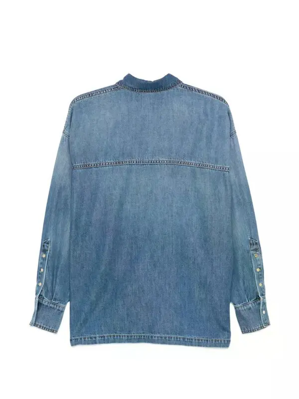 DARKPARK Pocket Denim Shirt - Blue