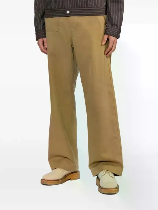 Junya Watanabe Patch Pocket Trousers - Neutrals