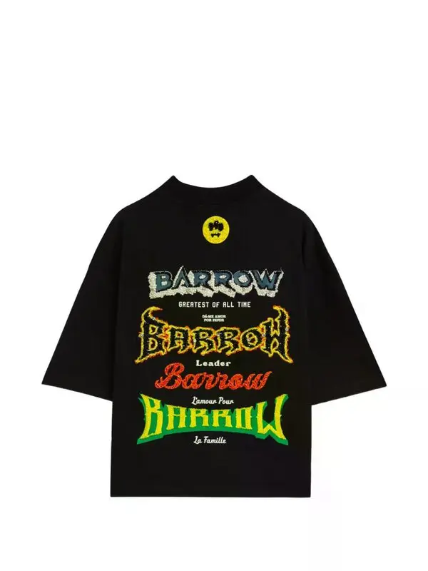 BARROW Printed Boxy T-shirt