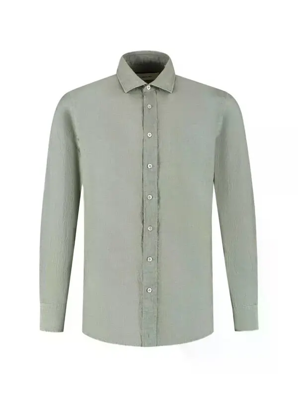 LARDINI Button-up Shirt - Green