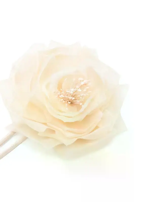 Max Mara Mxario Flower Brooch