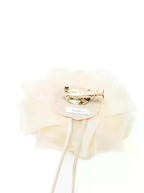 Max Mara Mxario Flower Brooch