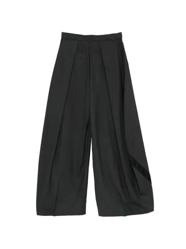 Sacai Belted Pleated Trousers