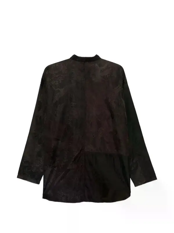 CHRISTIAN PEAU Floral-patterned Pocket Shirt