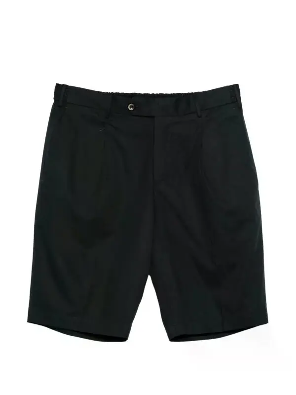 PT TORINO Pleated Shorts - Blue
