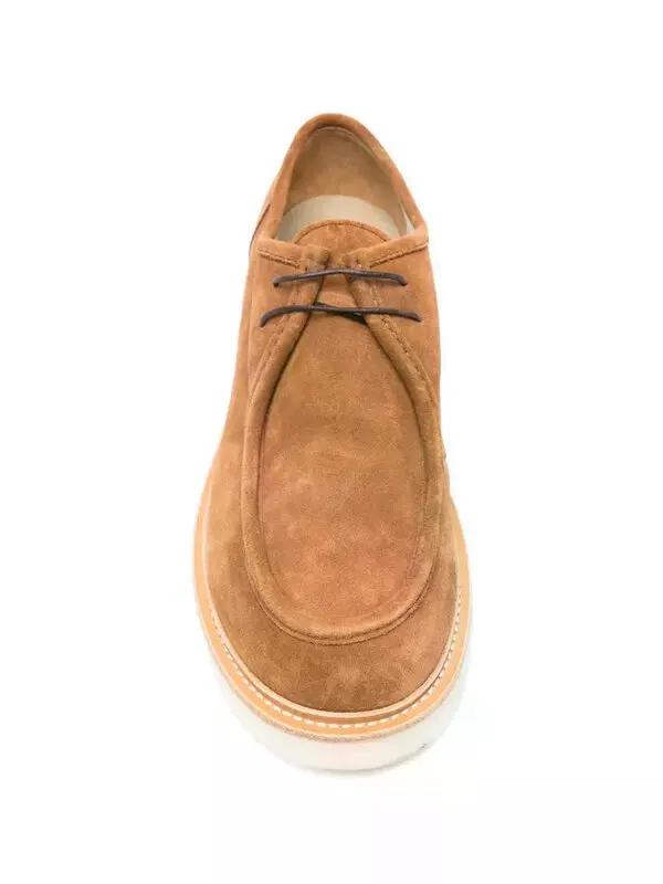 Eleventy Paraboot Suede Derby Shoes