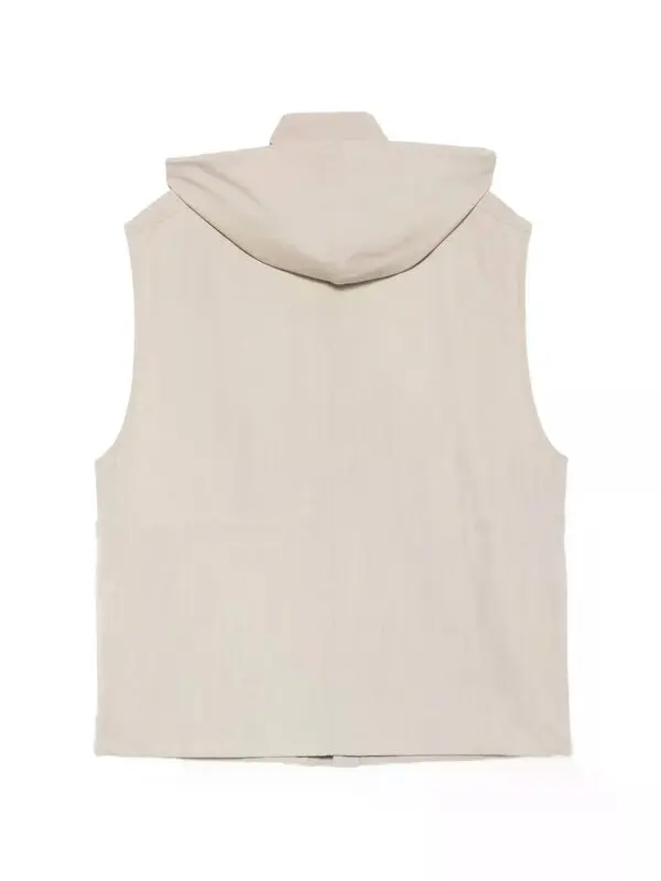 Auralee Hooded Pocket Gilet