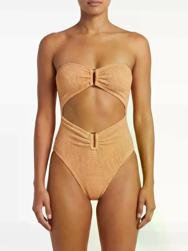 PARAMIDONNA Rene Cut-out Swimsuit - Orange