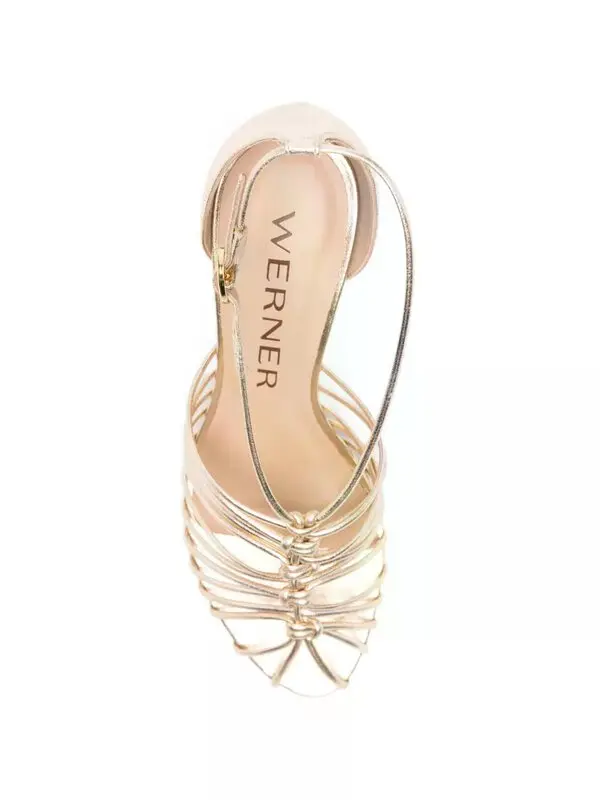 WERNER Strappy Cage Sandals