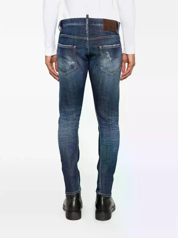 Dsquared2 Jeans With Logo Patch