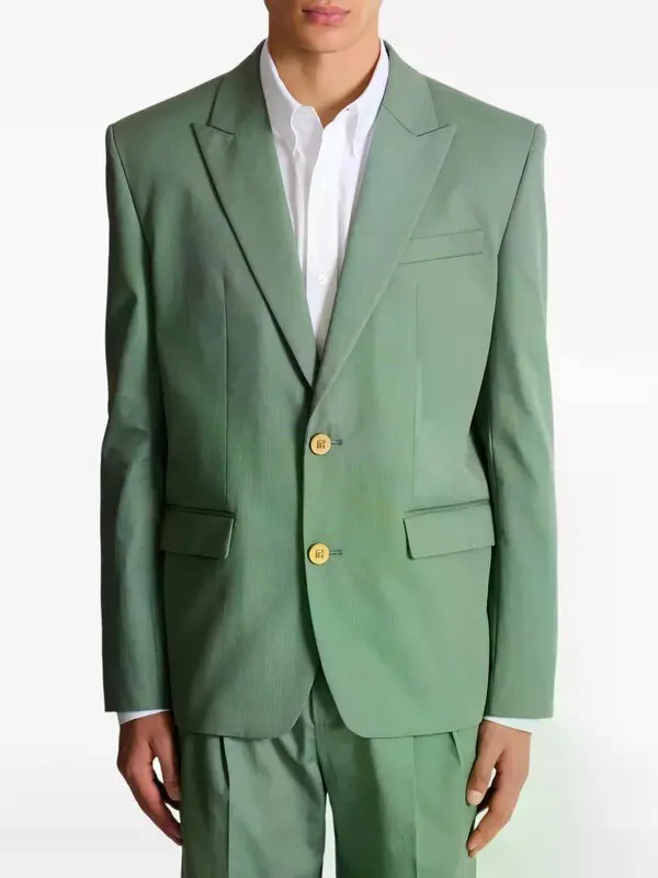 Balmain Single-breasted Peak-lapel Blazer