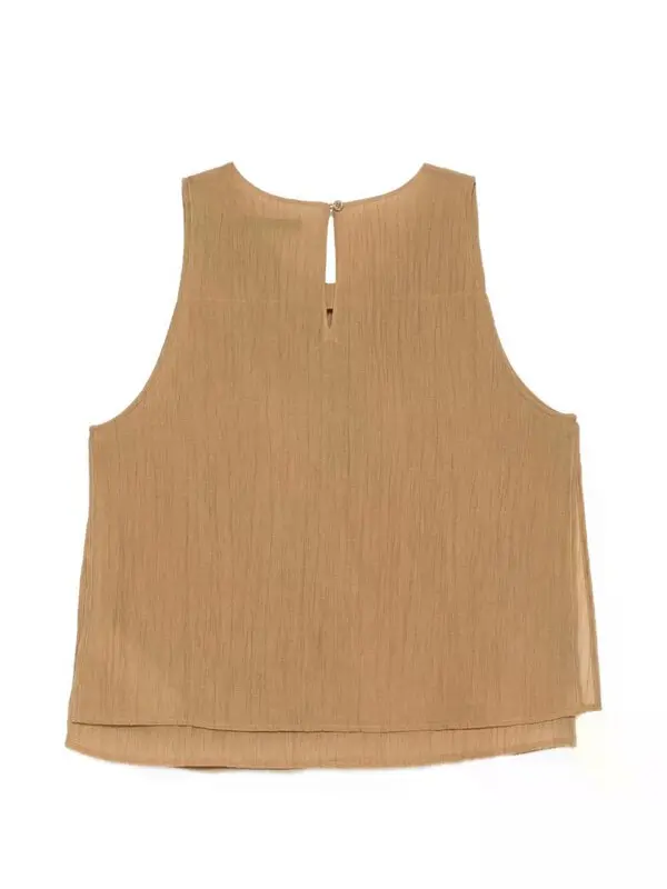 Seventy Textured Sleeveless Top