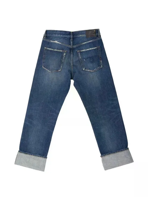R13 Romeo Cuffed Jeans