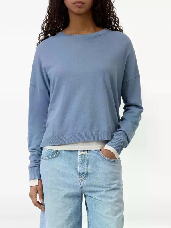 Closed Crew-neck Sweatshirt - Blue