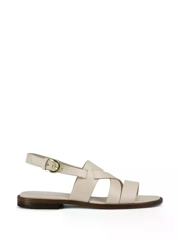 DOUCAL'S Leather Multi-strap Sandals - Neutrals