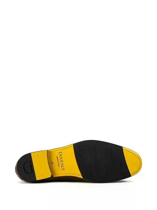DOUCAL'S Tassel-detail Suede Loafers