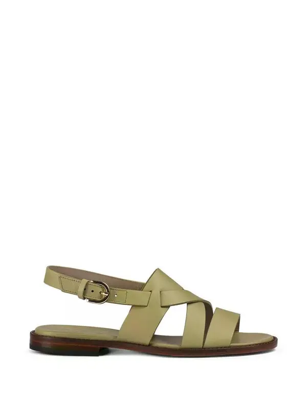 DOUCAL'S Leather Sandals - Green