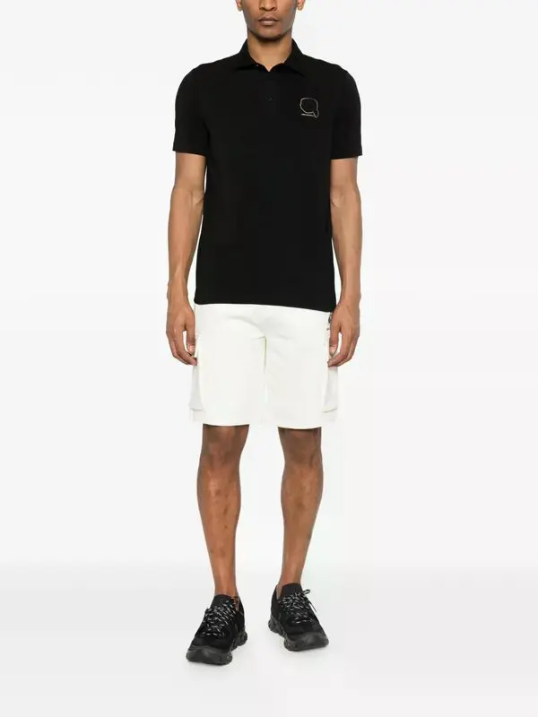 Karl Lagerfeld Appliqué Polo Shirt