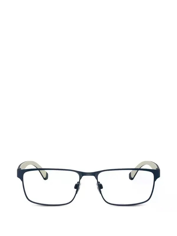 Emporio Armani Square Frame Eyeglasses - Blue