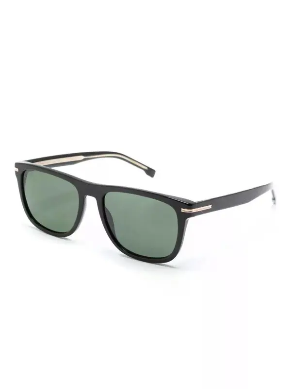 BOSS Rectangle Frame Sunglasses