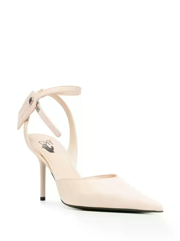 Off-White Pointed-toe Heeled Pumps