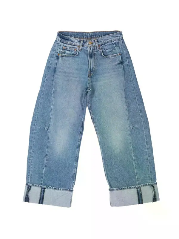 B Sides Relaxed Cuffed Lasso Jeans