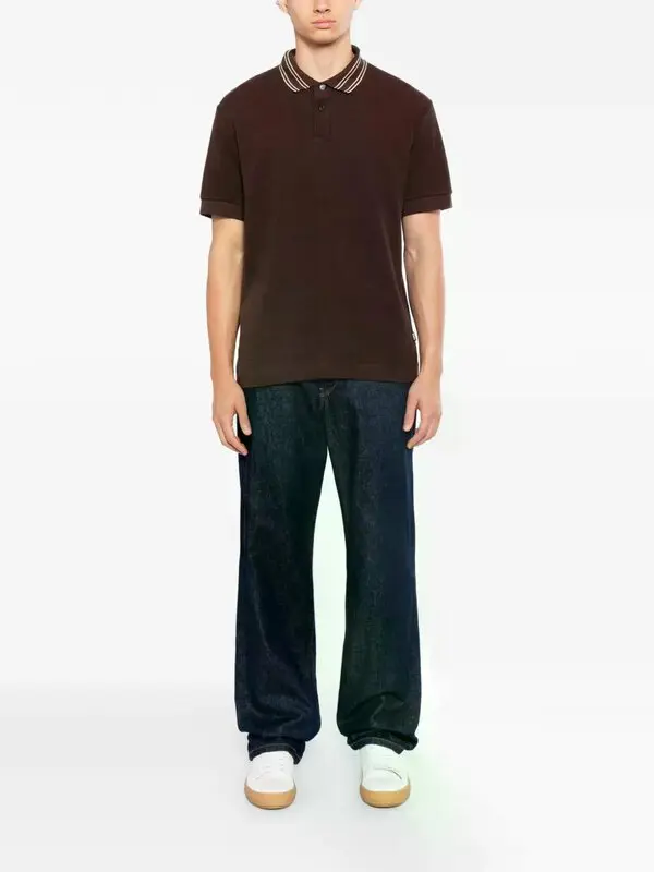BOSS Cotton Polo Shirt - Brown