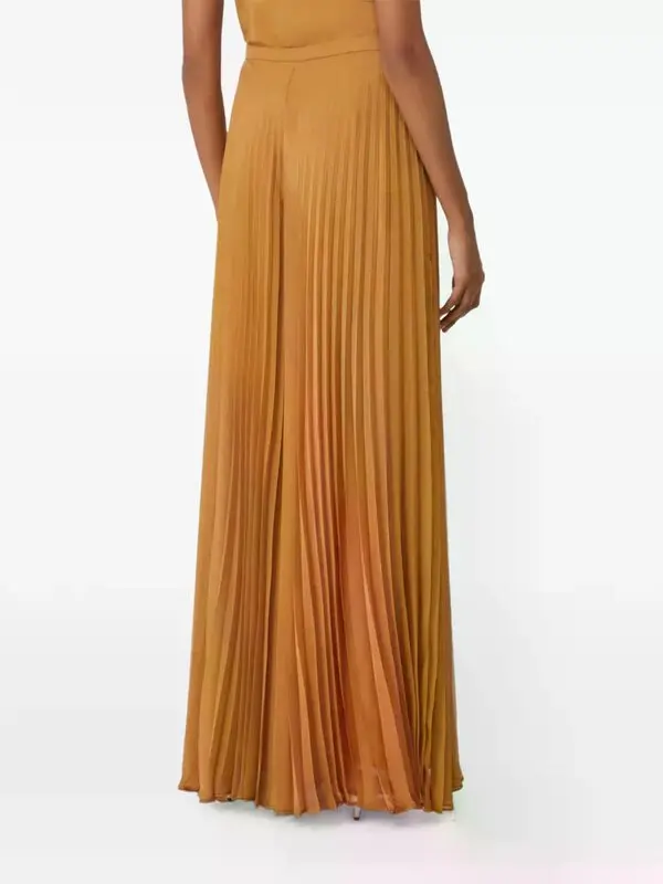 Max Mara Pleated Trousers - Brown